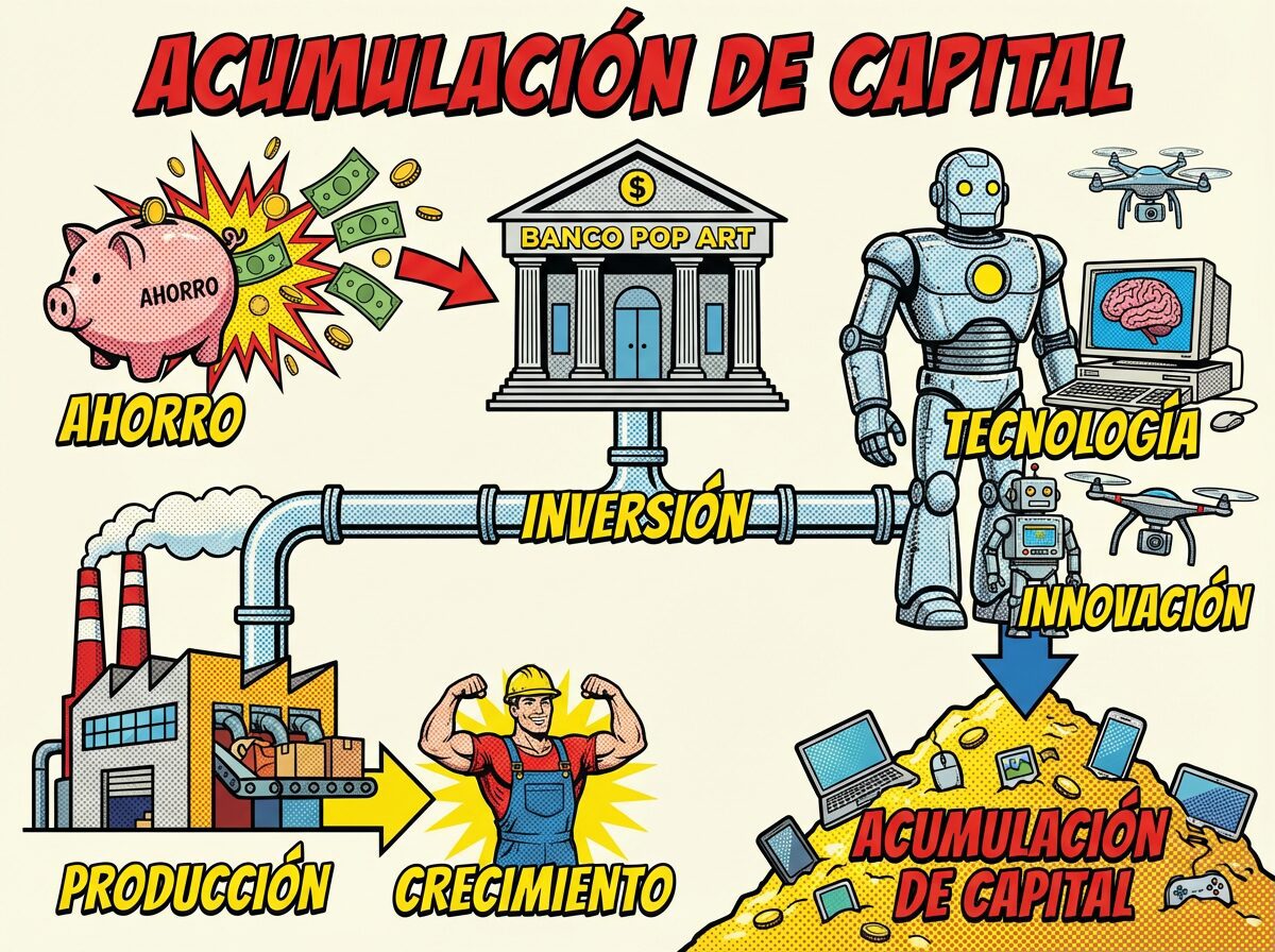 Acumulacion de capital: que es, tipos y ejemplos clave | 2026